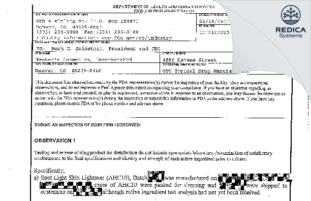 Neoteric Cosmetics, Incorporated [Denver / United States of America ...